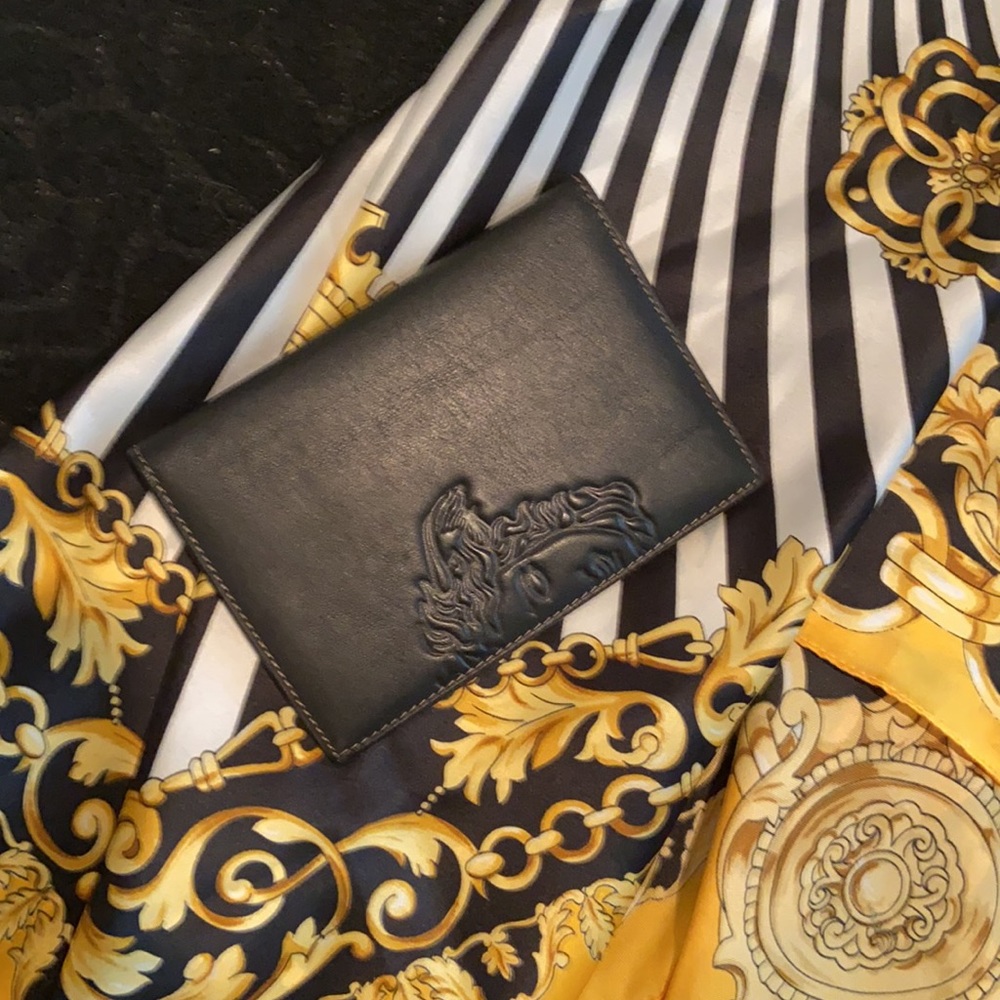 Gianni Versace Medusa Bi-Fold Wallet - Gem